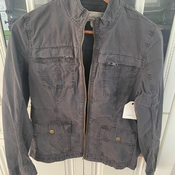 Caslon | Jackets & Coats | Caslon Womens Lightweight Utility Jacket ...